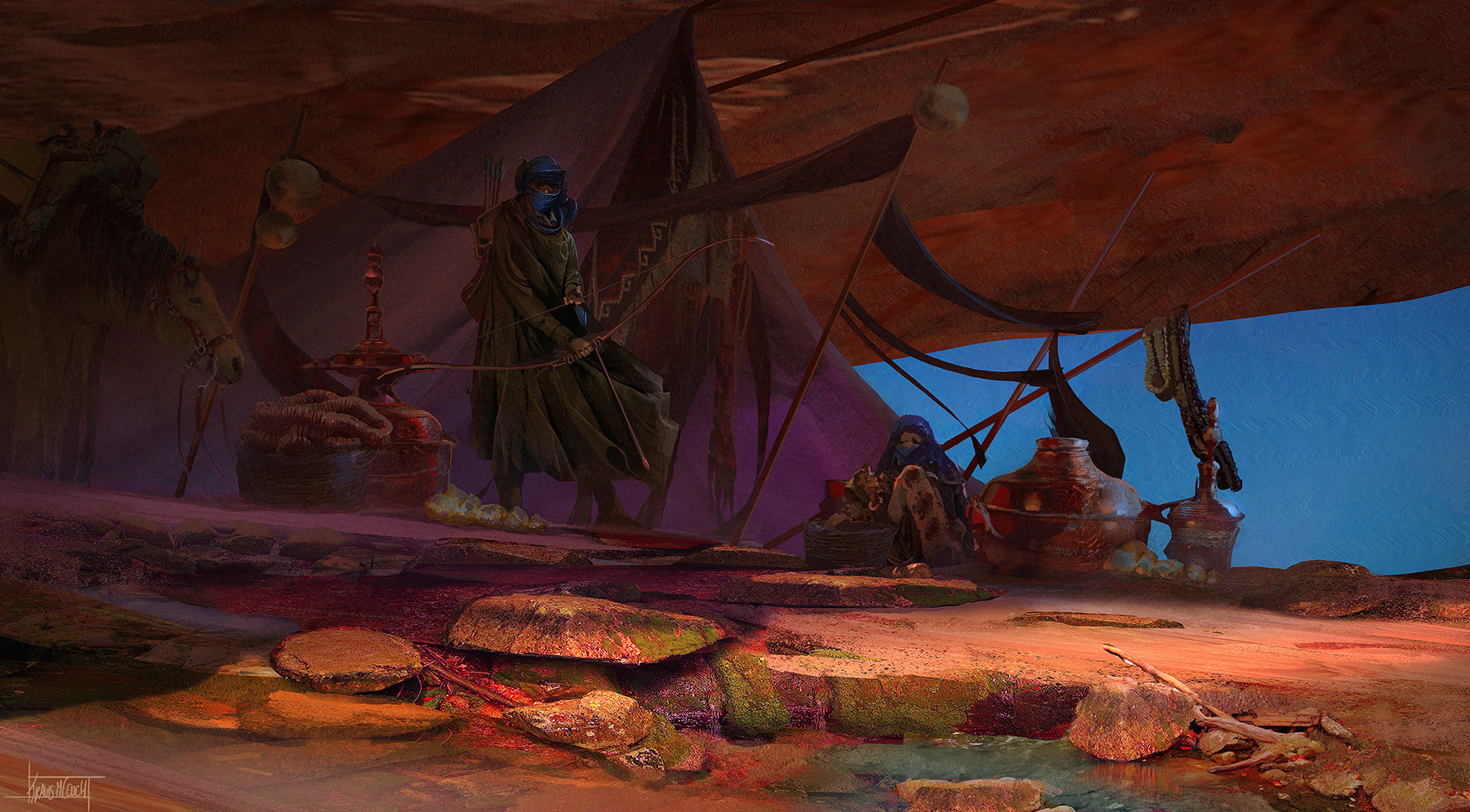 "The Camp" by Travis Couch : r/ImaginaryFamilies