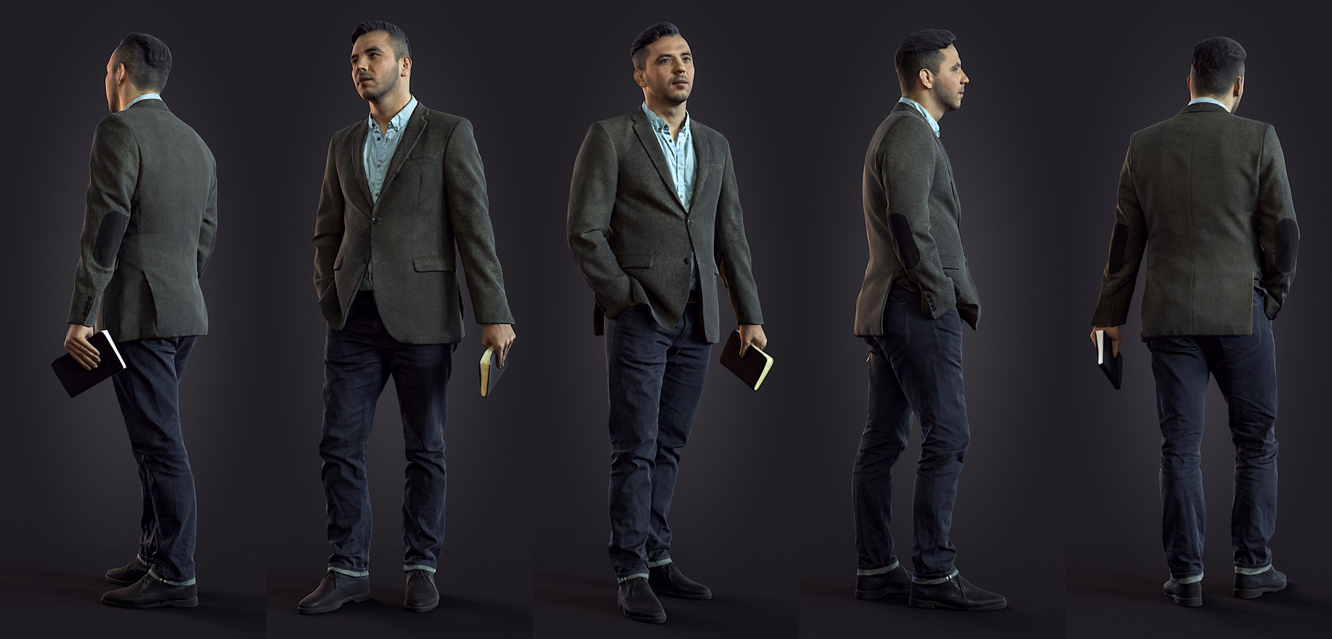 Rustam Arazov - 3d scan man 4