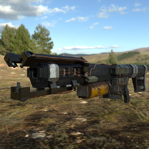 ArtStation - Custom Barrett M82 Rifle