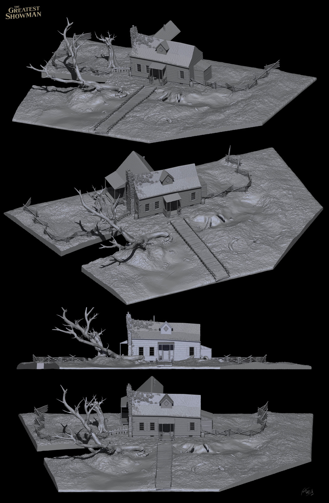 Xander Smith - The Greatest Showman 3D printed Miniature Sets 2