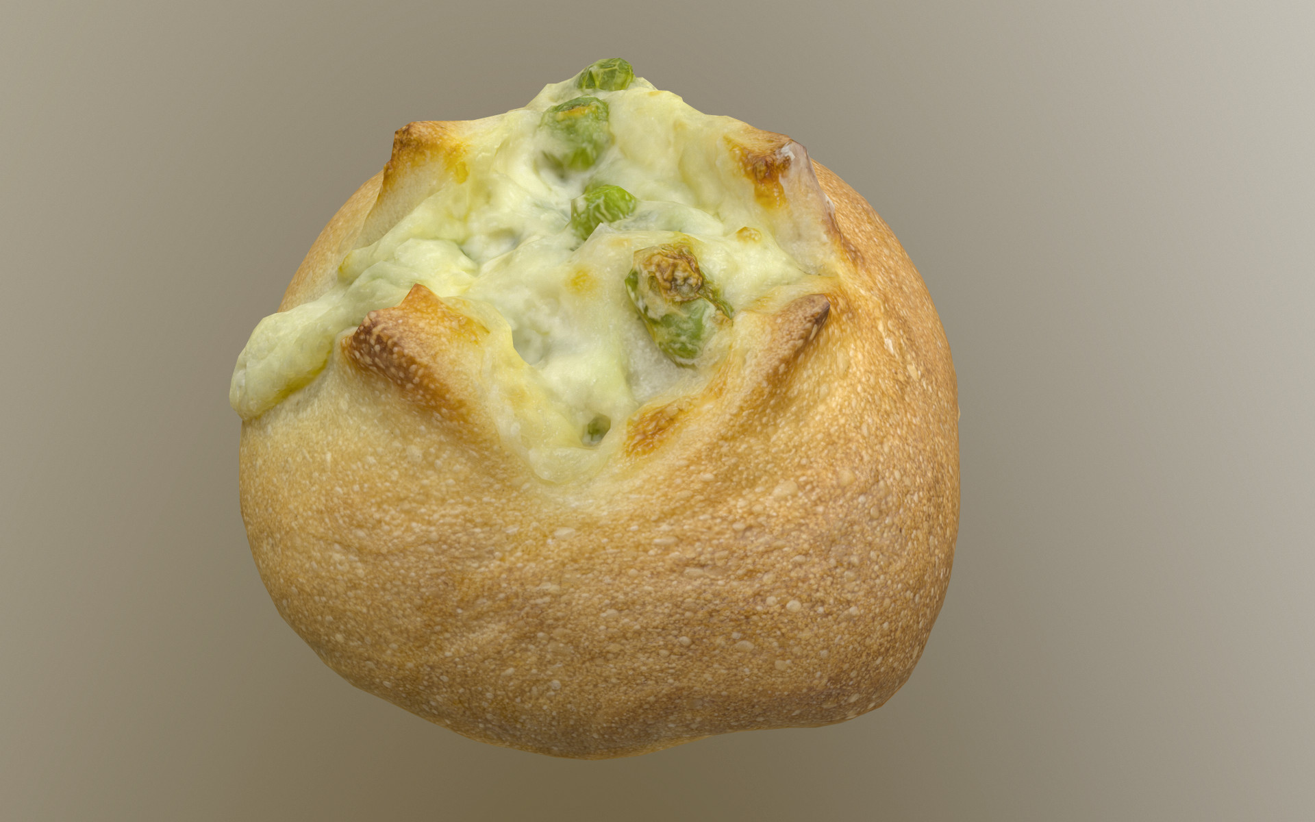 ArtStation - Edamame beans bread with cheese (Edamamechizupan 枝豆チーズパン ...