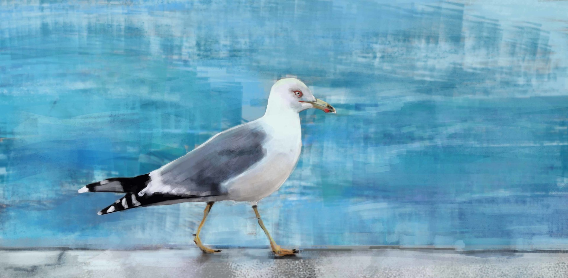 ArtStation - seagull