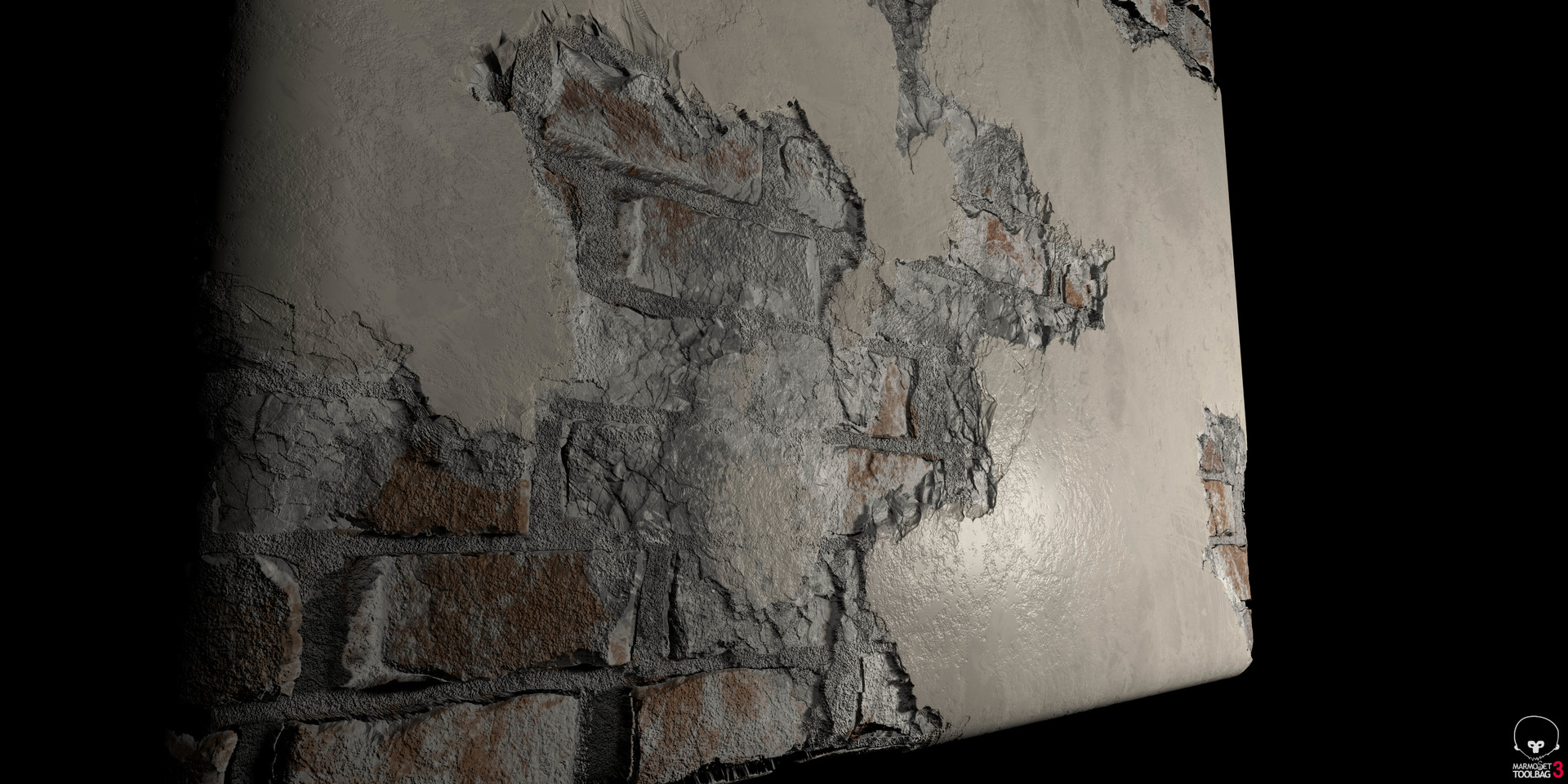 ArtStation - Broken wall