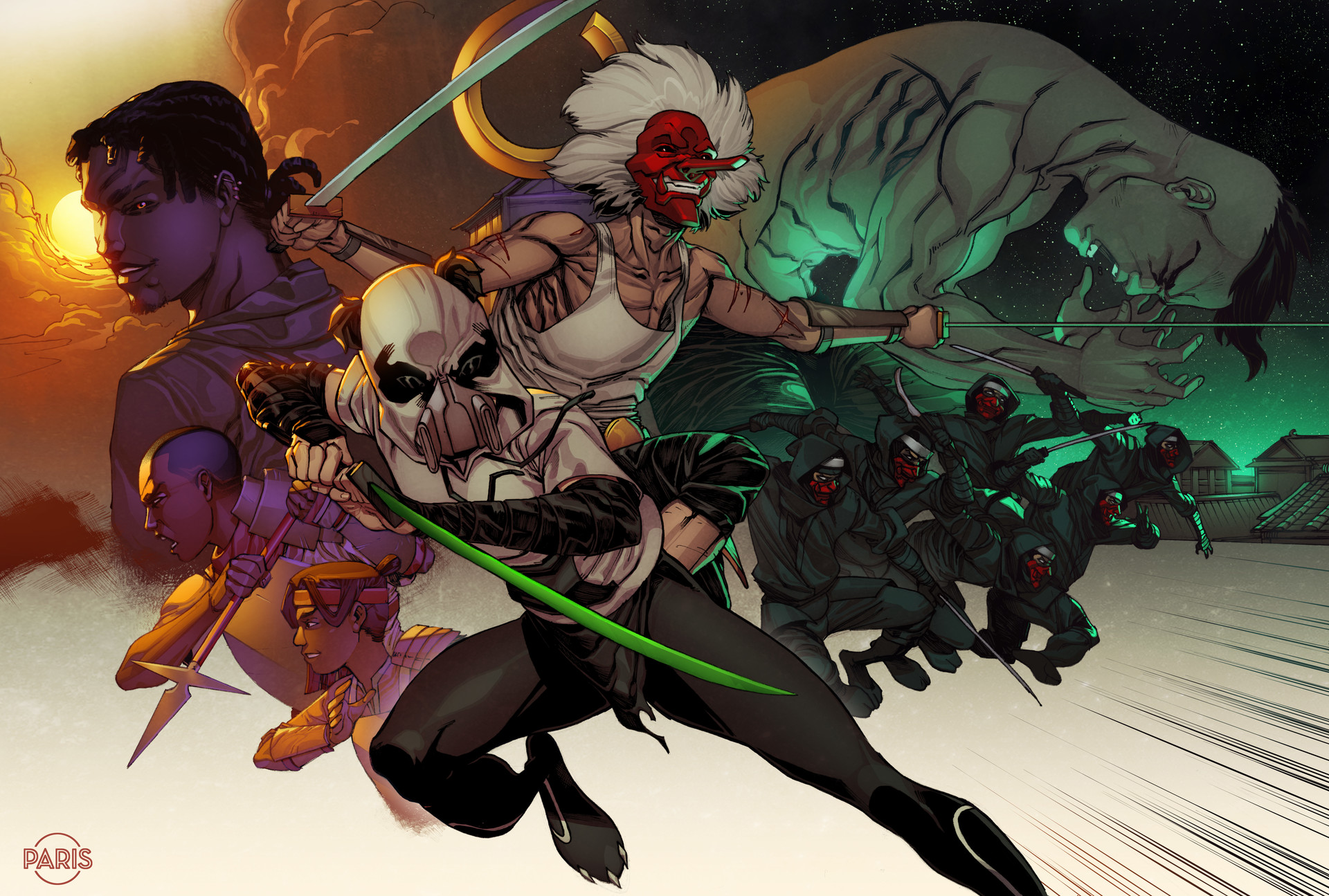 Paris Alleyne - Haven #1 artwork