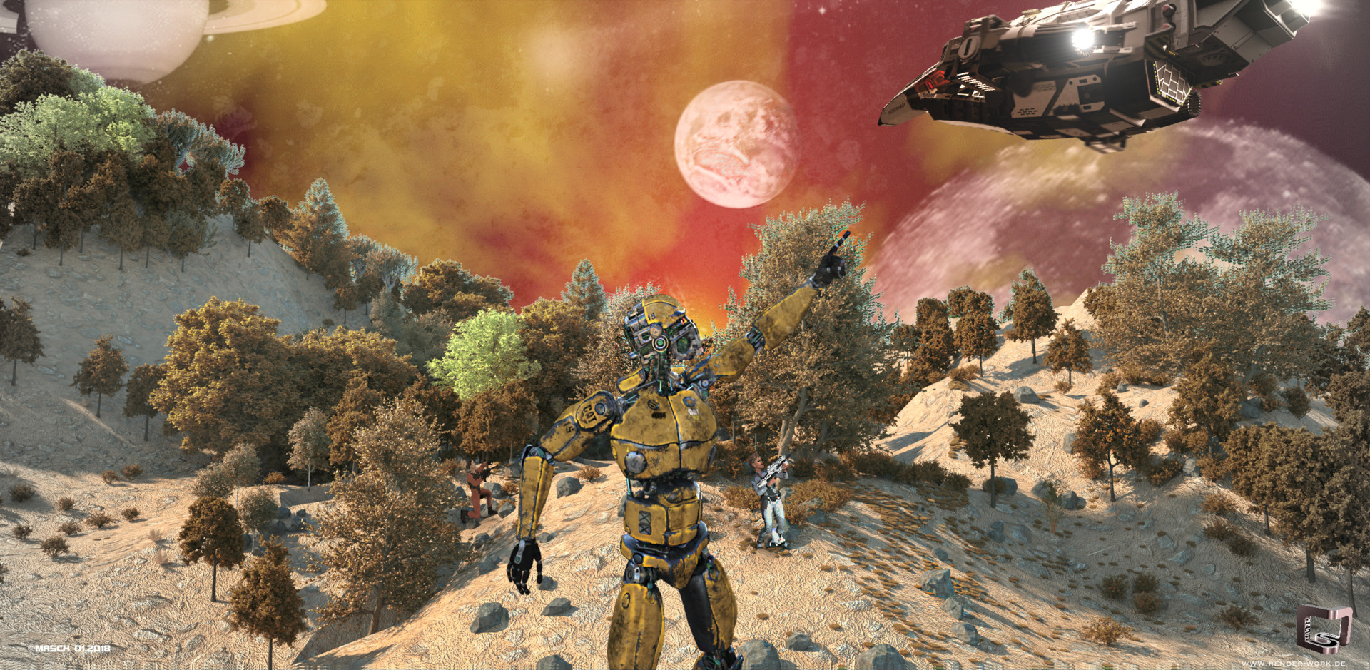 ArtStation - First contact