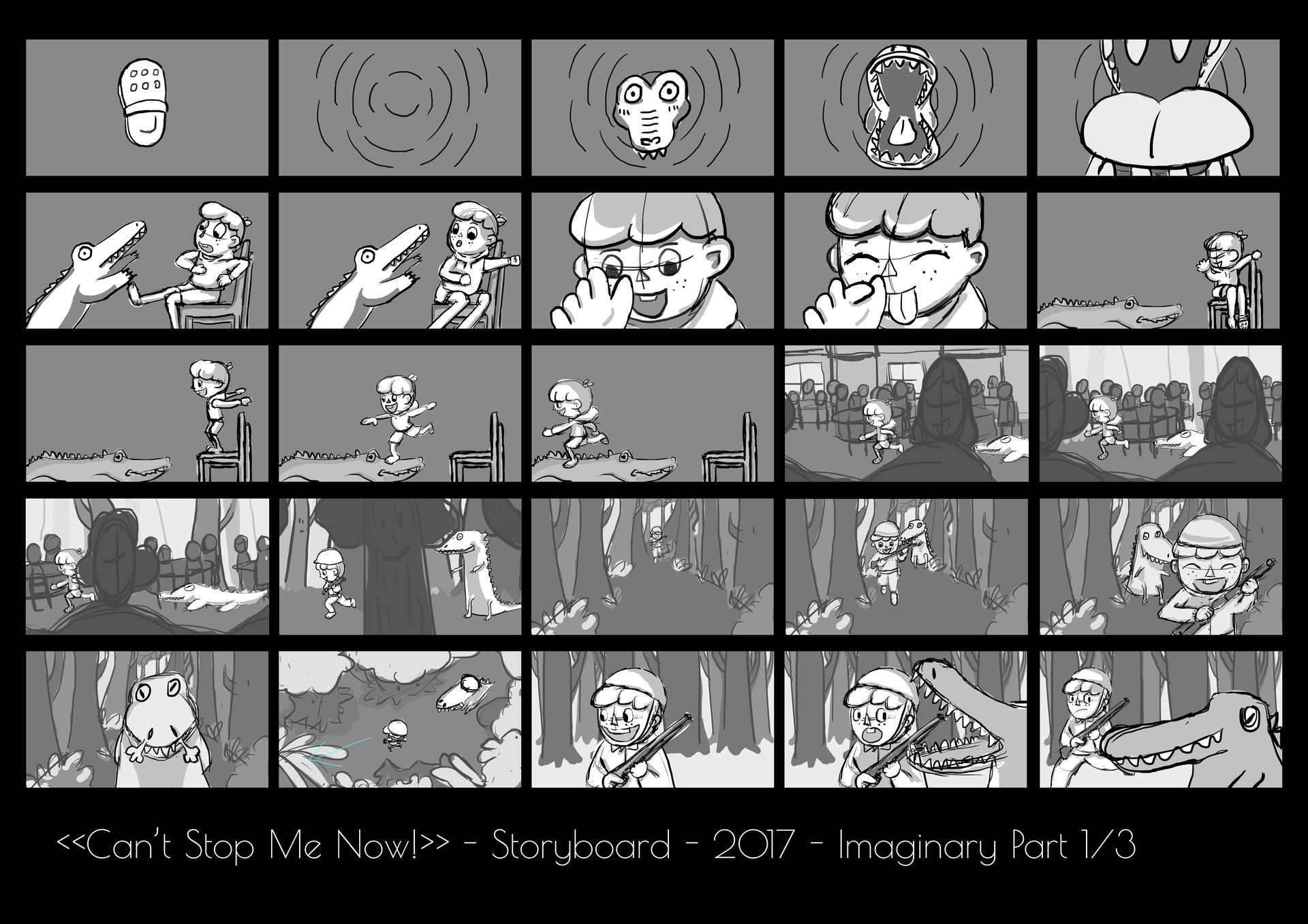 ArtStation - Storyboard of Can't Stop Me Now