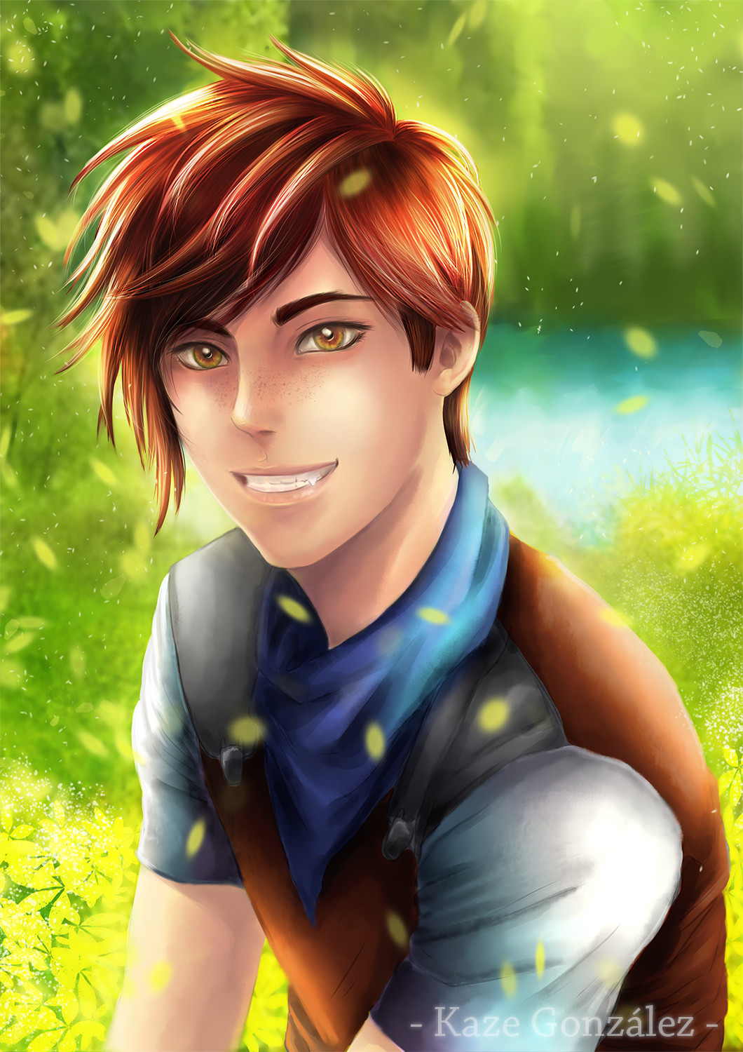 ArtStation - Dek - Character of Dark Legacy novel