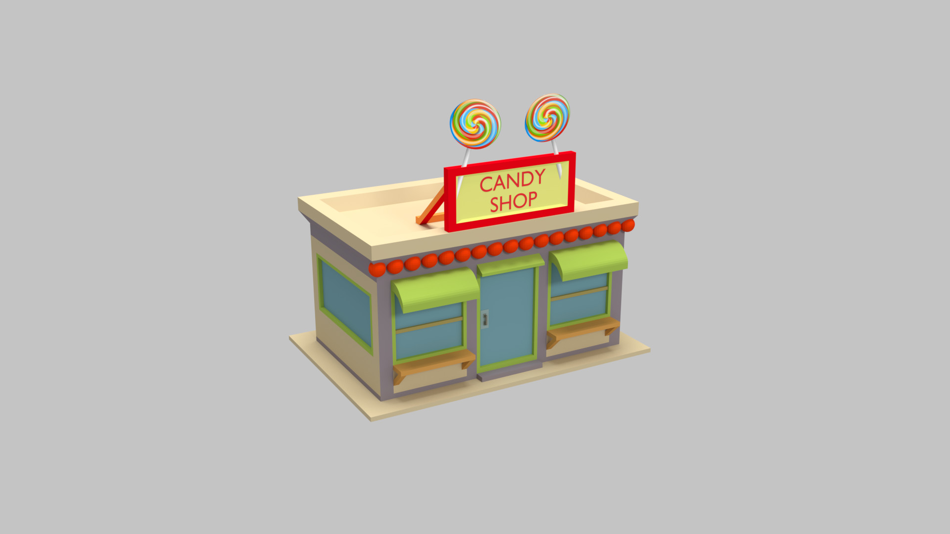 ArtStation - Candy Shop