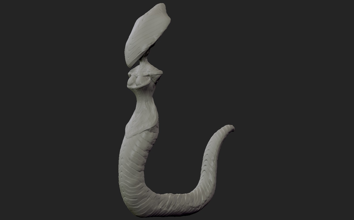 ArtStation - Zbrush Practice: Snake Lady
