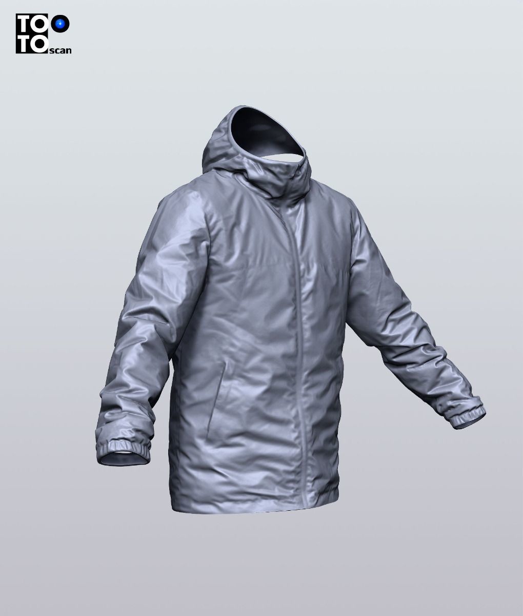ArtStation - 3d ski jacket