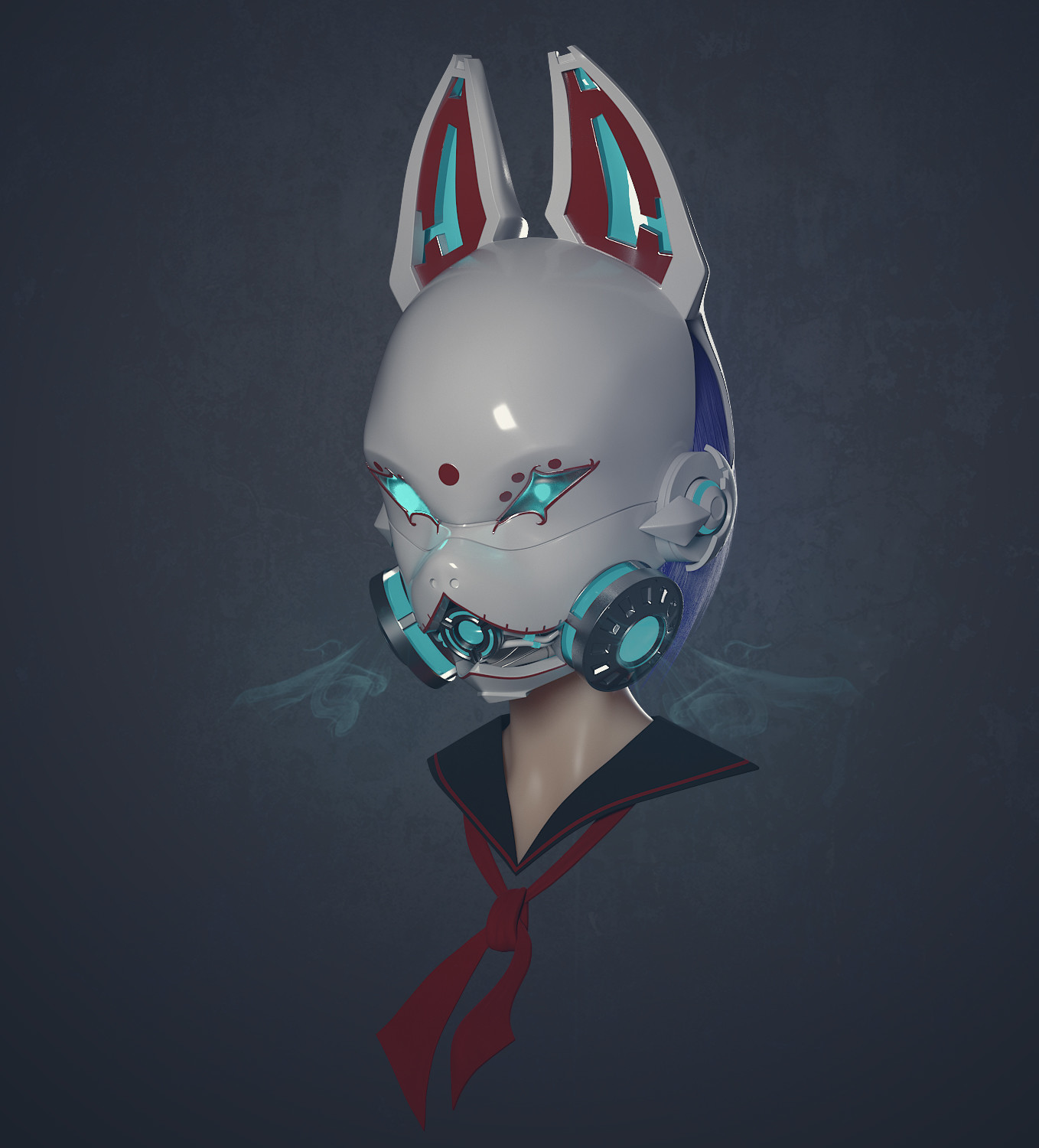 ArtStation - Sci-fi Kitsune