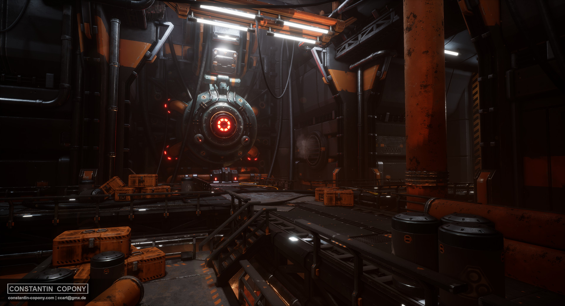 ArtStation - 3D Environment - Underground Shelter