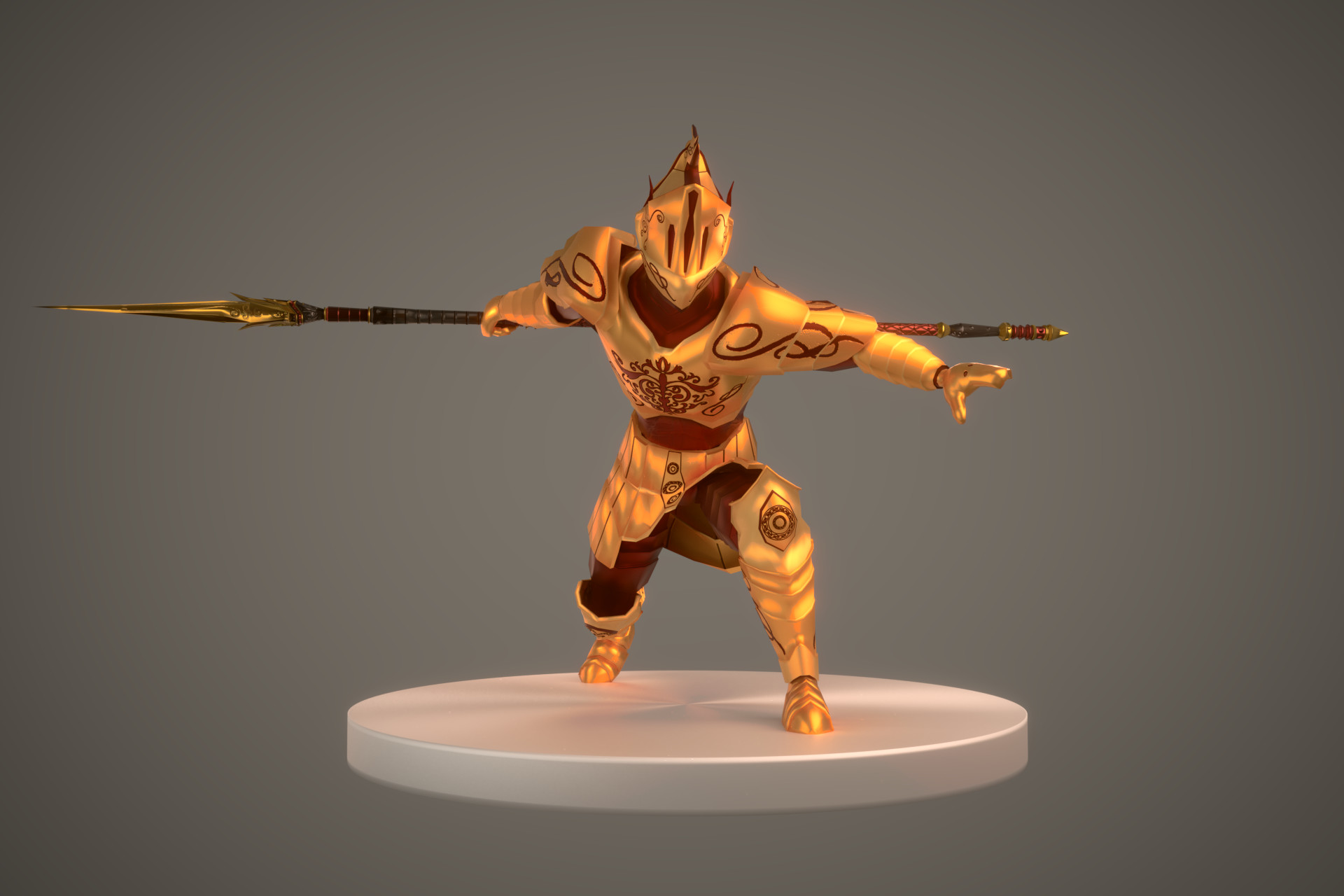 ArtStation - Golden Lancer