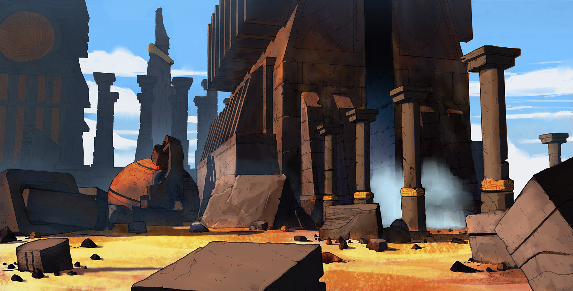 ArtStation - Enviro practice