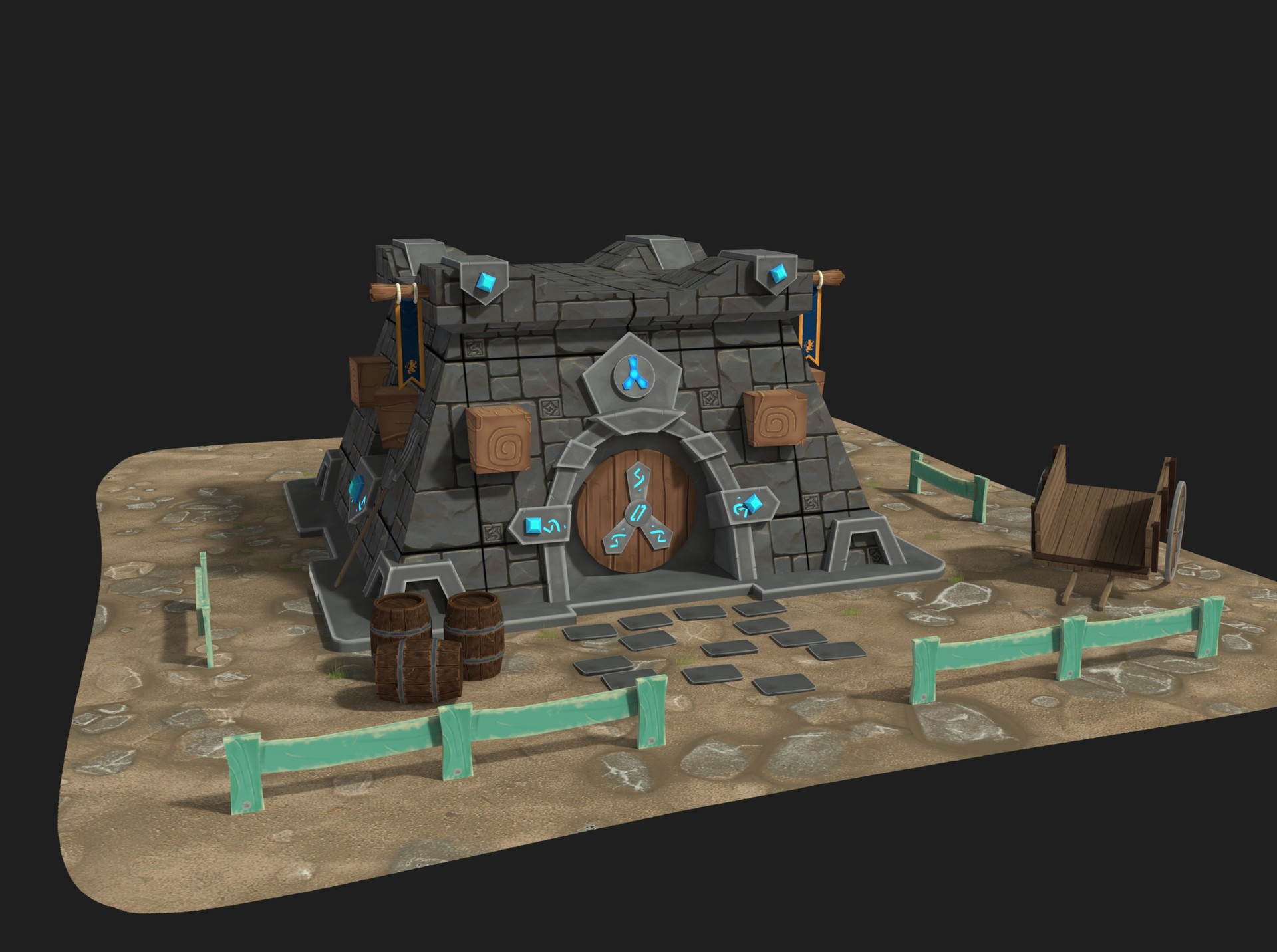 ArtStation - Stylized Farm