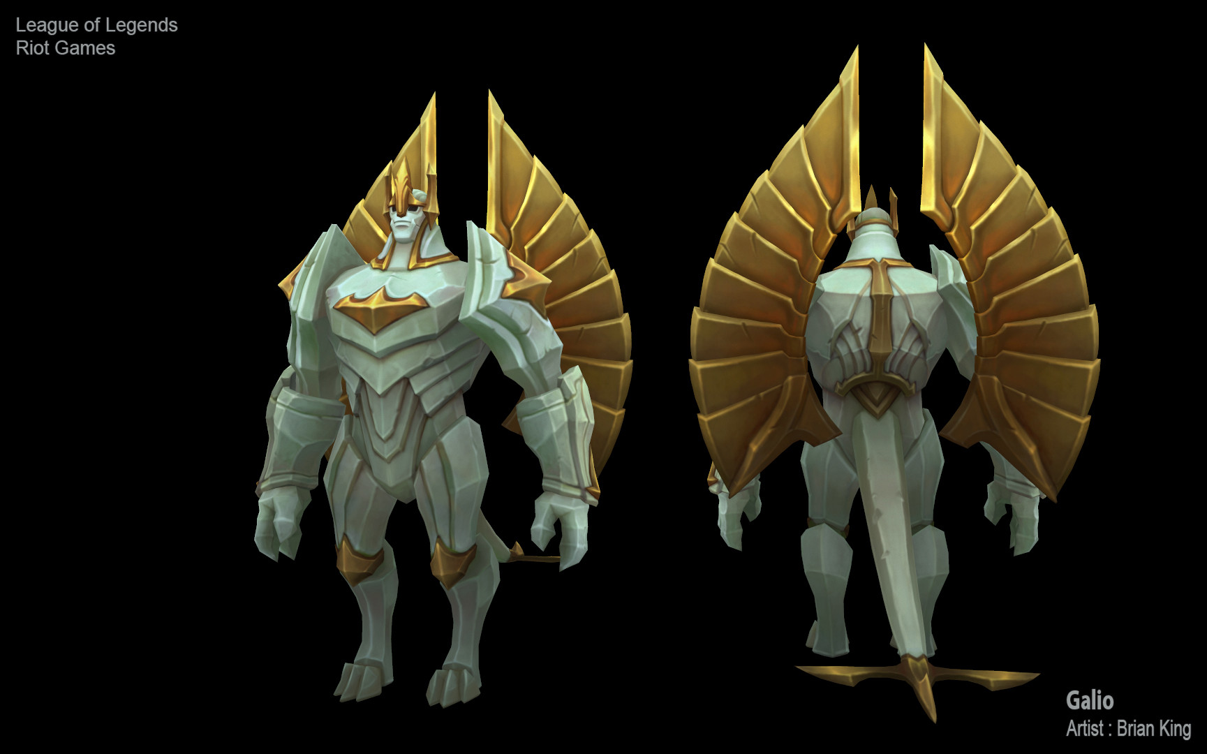 Brian King - League of Legends Galio
