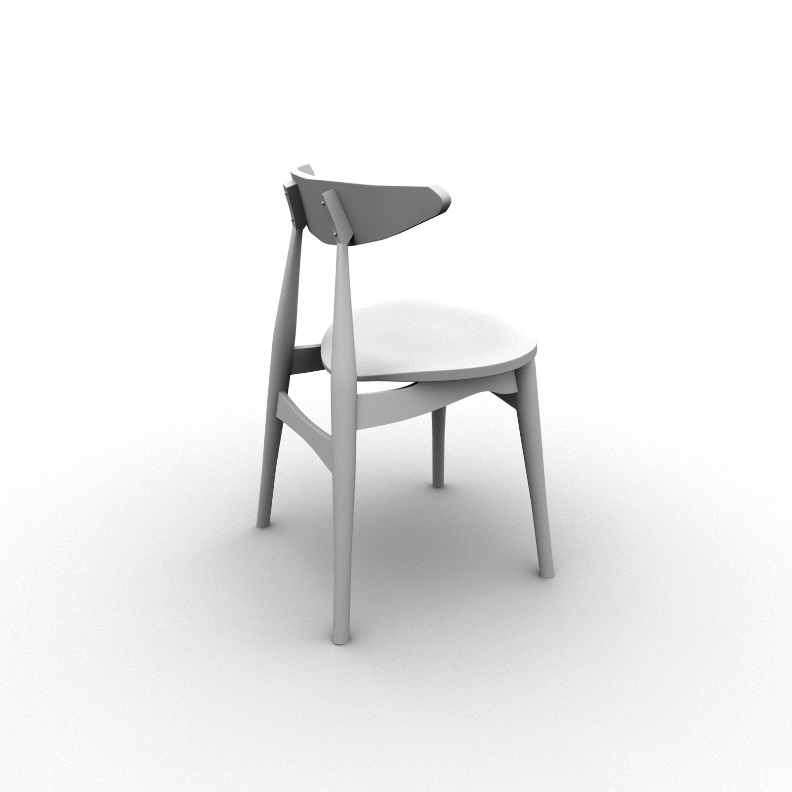 Akshat Jain - Chair Model (Autodesk Maya)