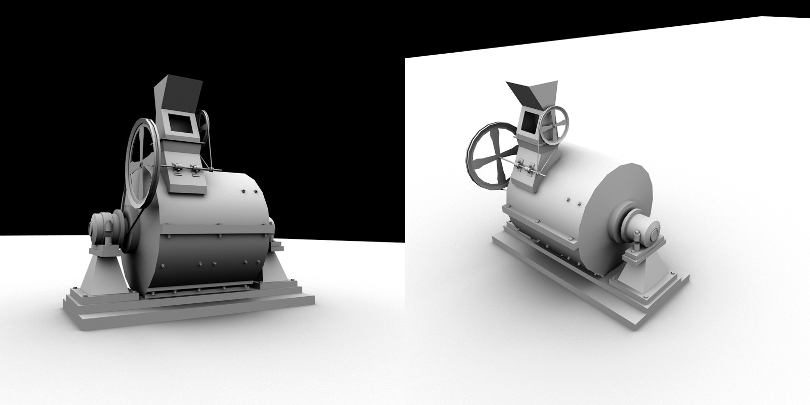 ArtStation - Machine Model (Autodesk Maya)