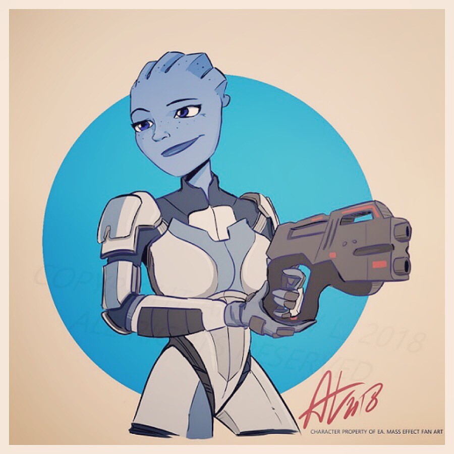ArtStation - Liara
