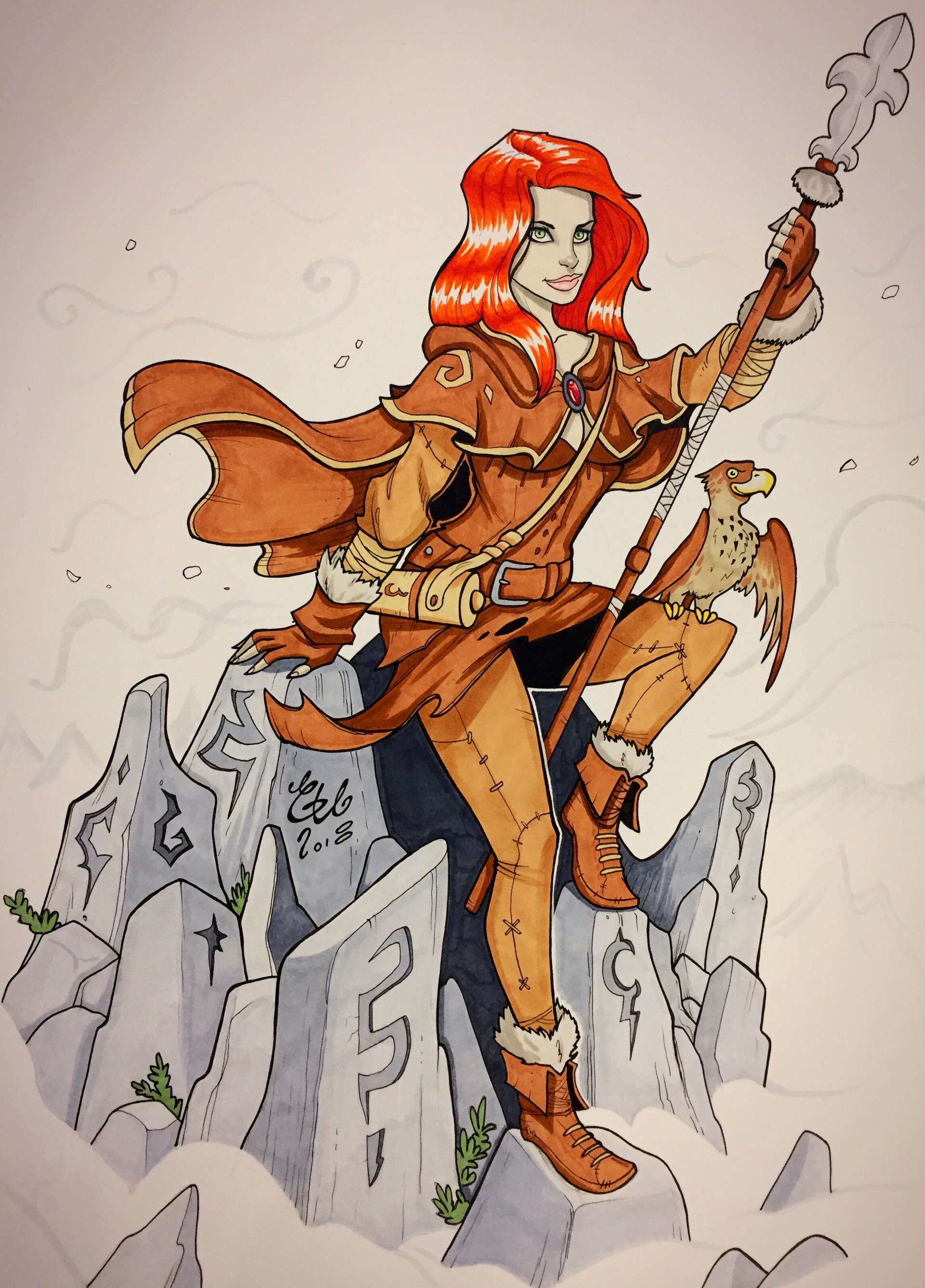 ArtStation - Red Huntress