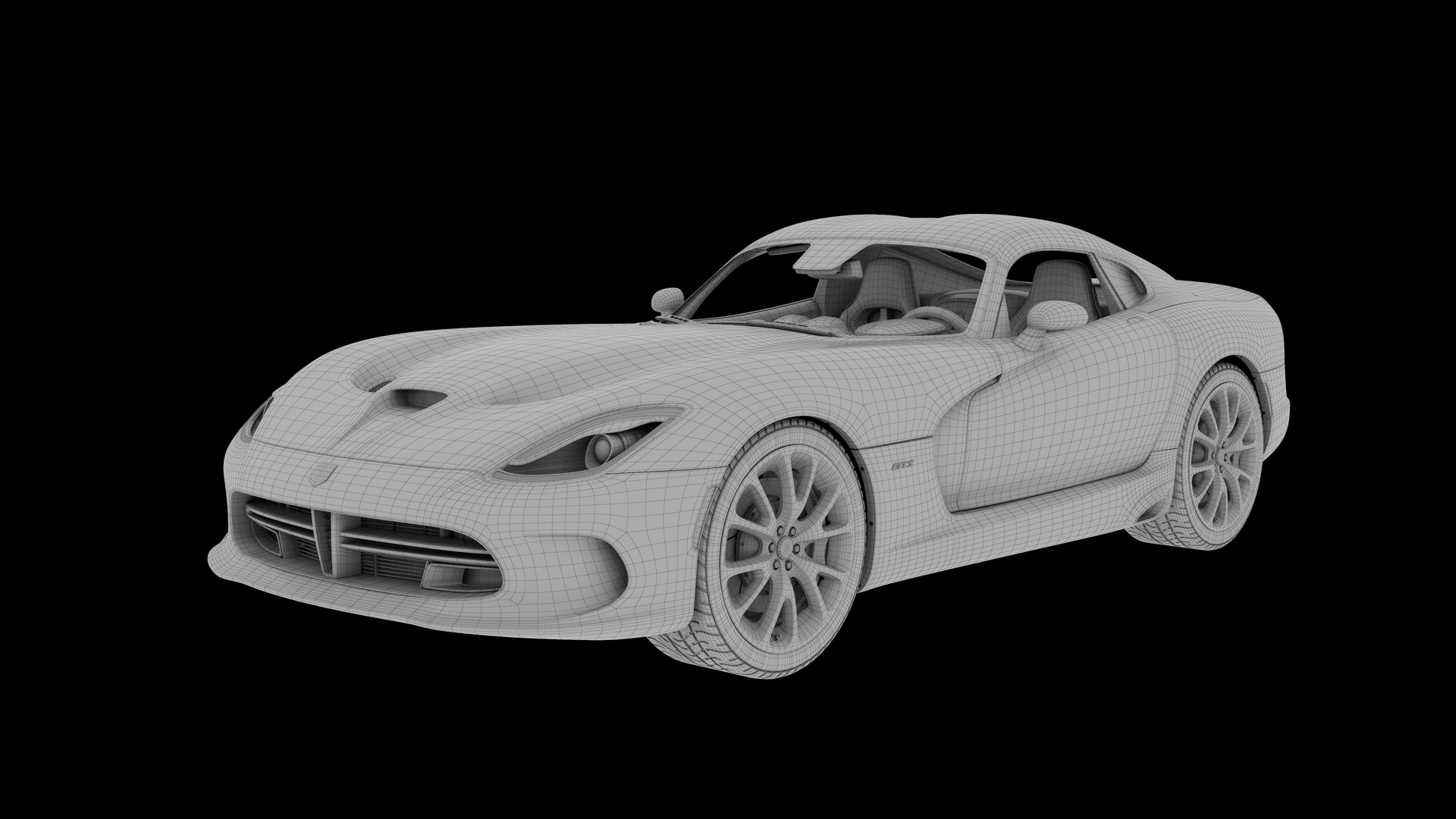 ArtStation - Personal - Modeling (Viper SRT)