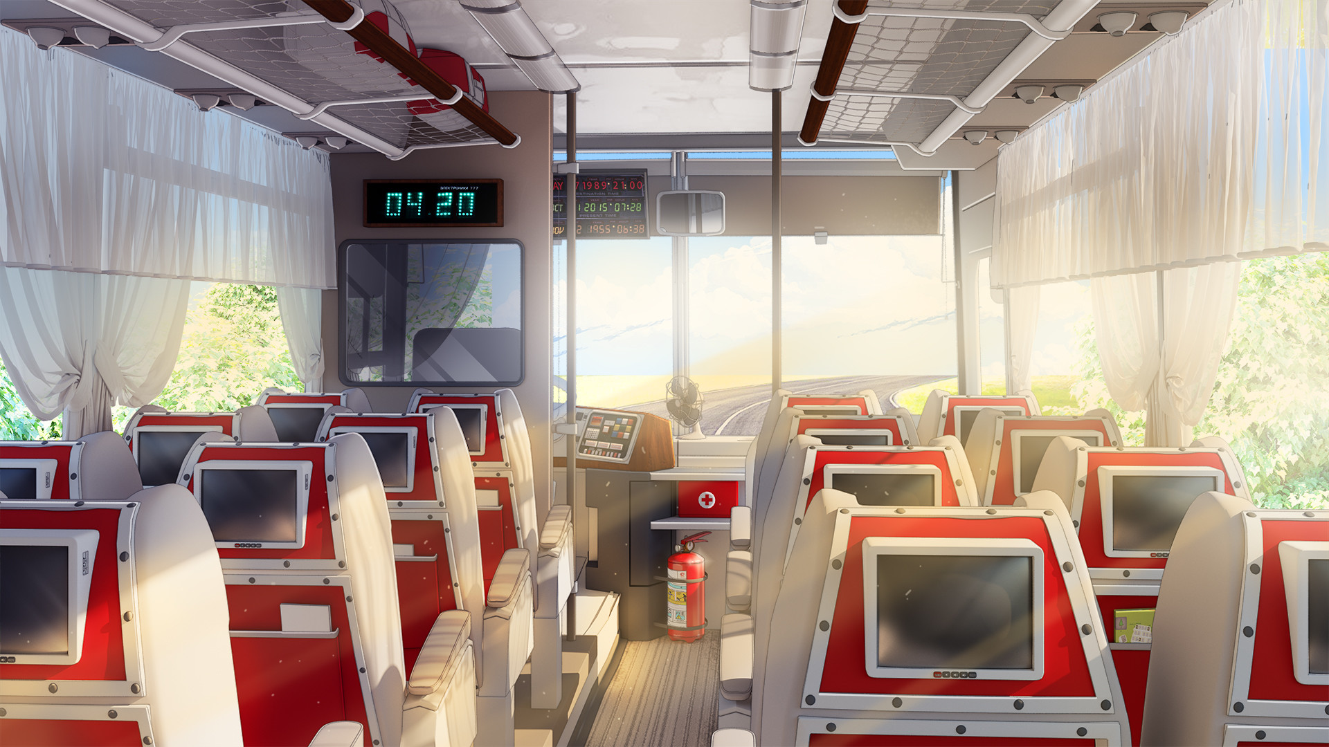 ArtStation - Time machine bus