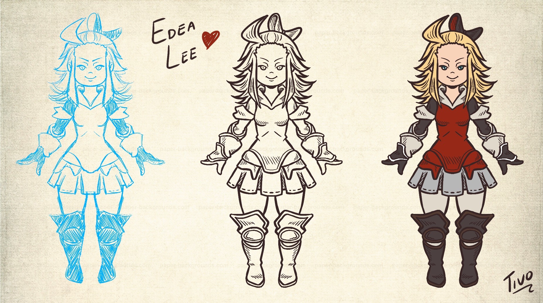 ArtStation - Edea Lee Sheet