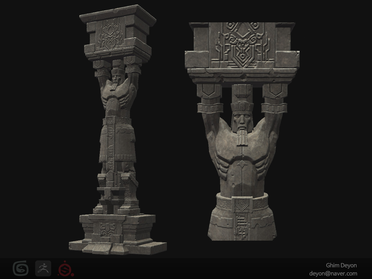 ArtStation - Ancient Statue