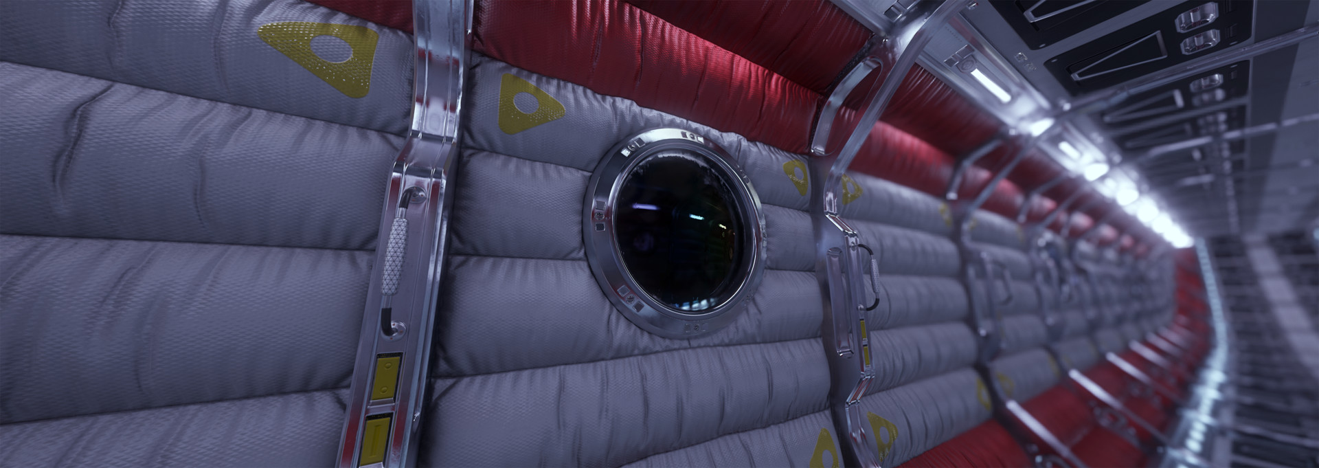 Stephen Jeal - Space Station Hall Way