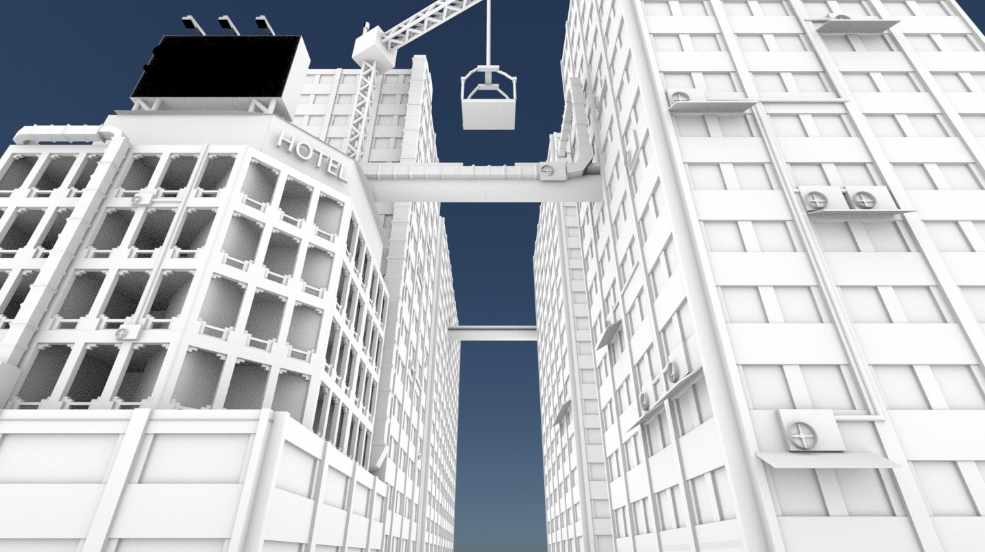 ArtStation - Current City Scene stage