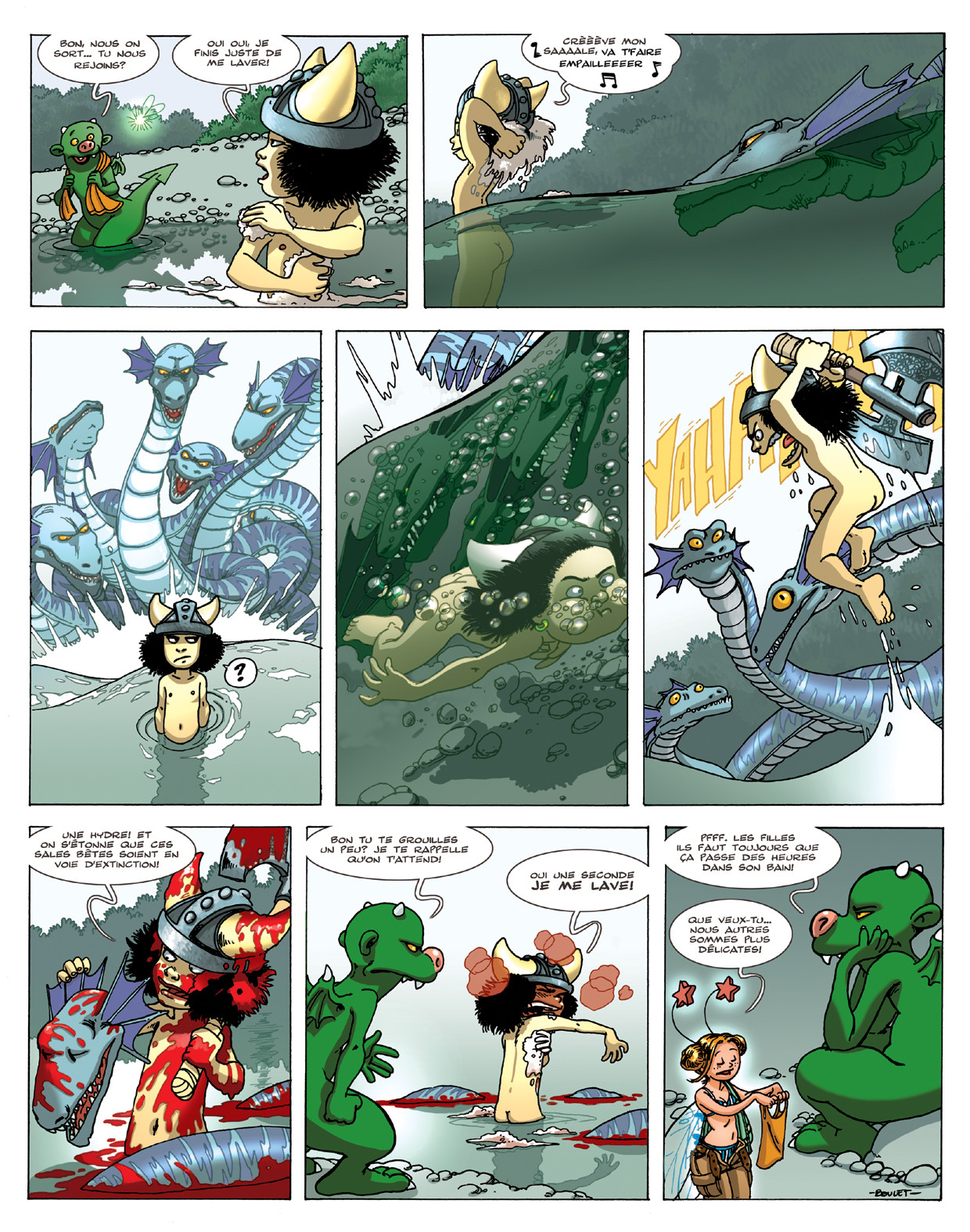 Gilles Roussel - aka Boulet - Raghnarok