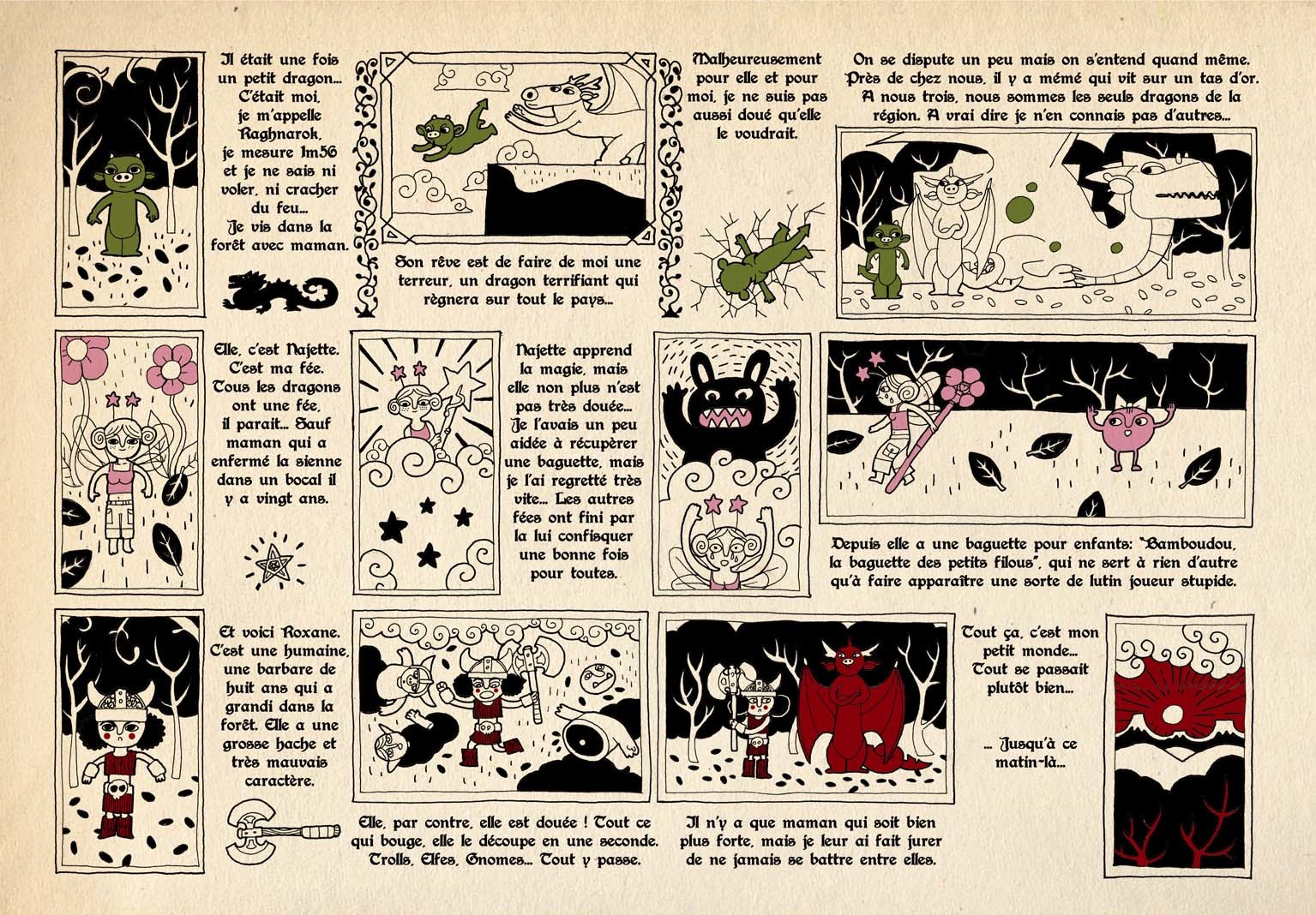 Gilles Roussel - aka Boulet - Raghnarok