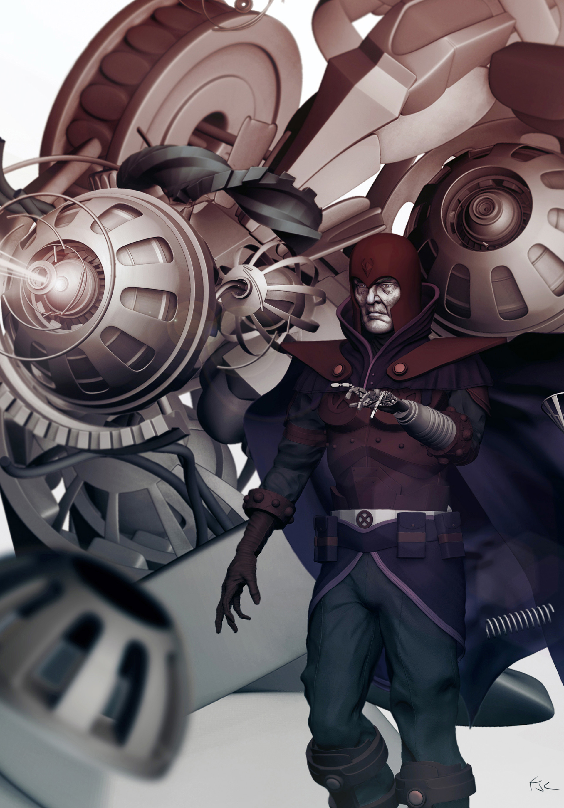 ArtStation - Old Magneto, Fede Campos