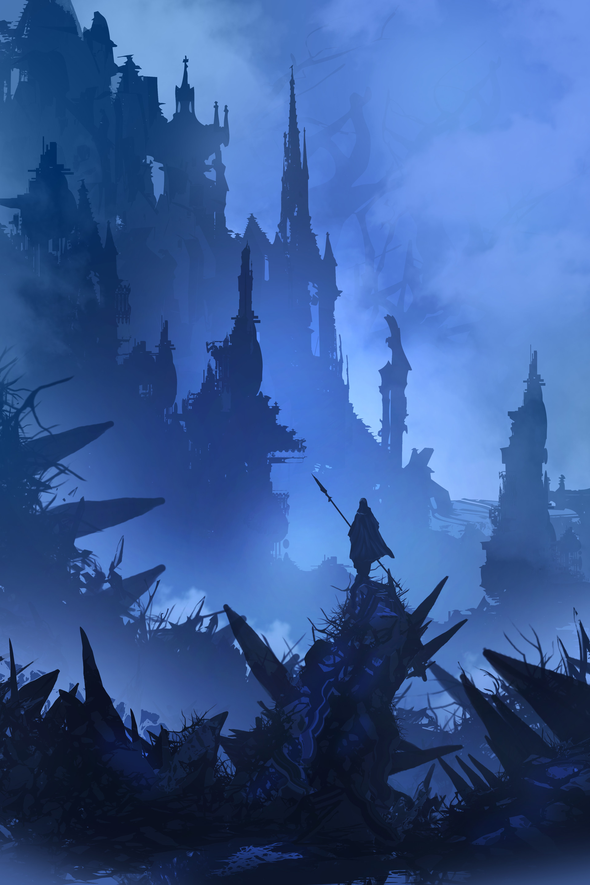 ArtStation - Castle of Thorns