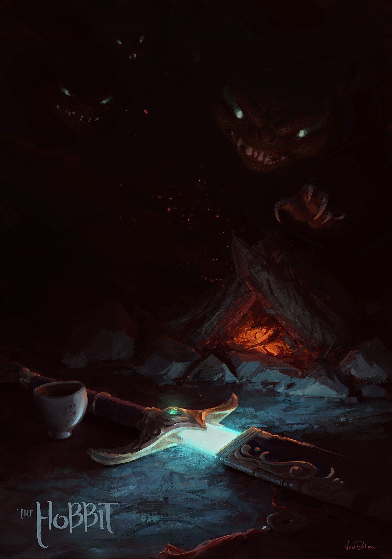 ArtStation - The Hobbit Game Project - Orcrist