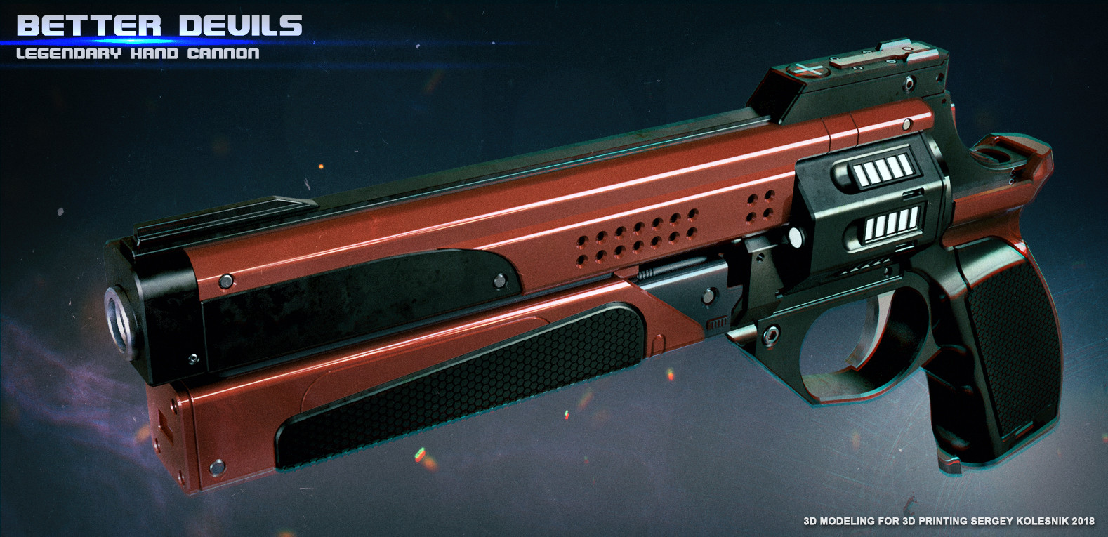 ArtStation - Better Devils Legendary Hand Cannon