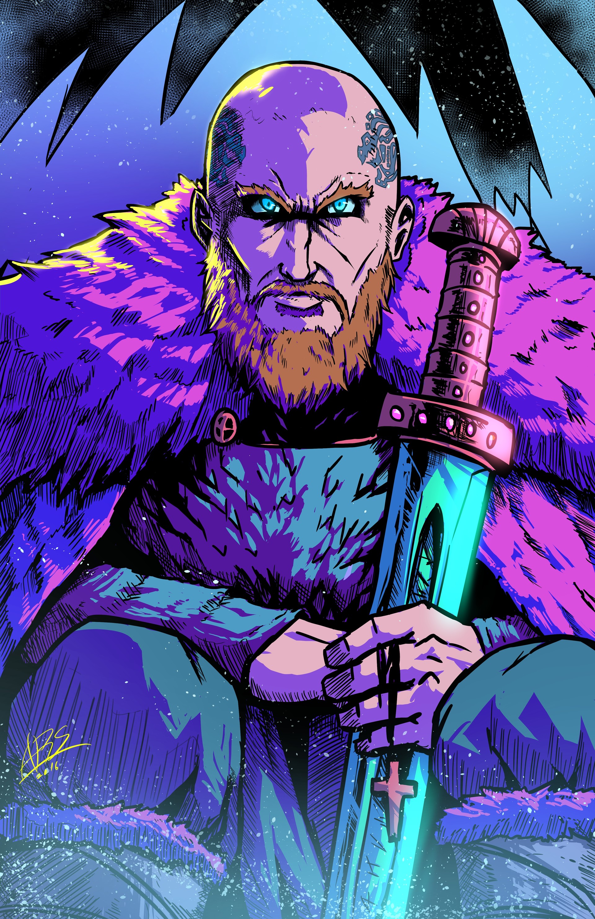 ArtStation - Ragnar Lothbrok
