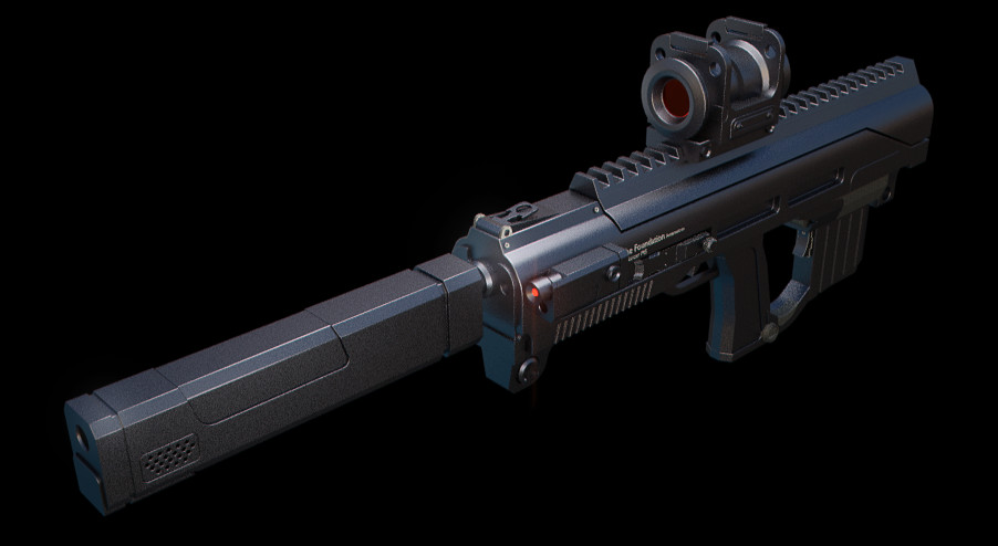 mohamed saad - The Enforcer Gun concept design