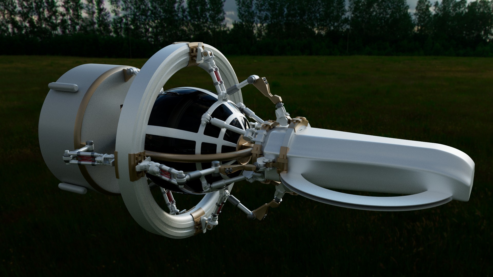 ArtStation - Space / time ship