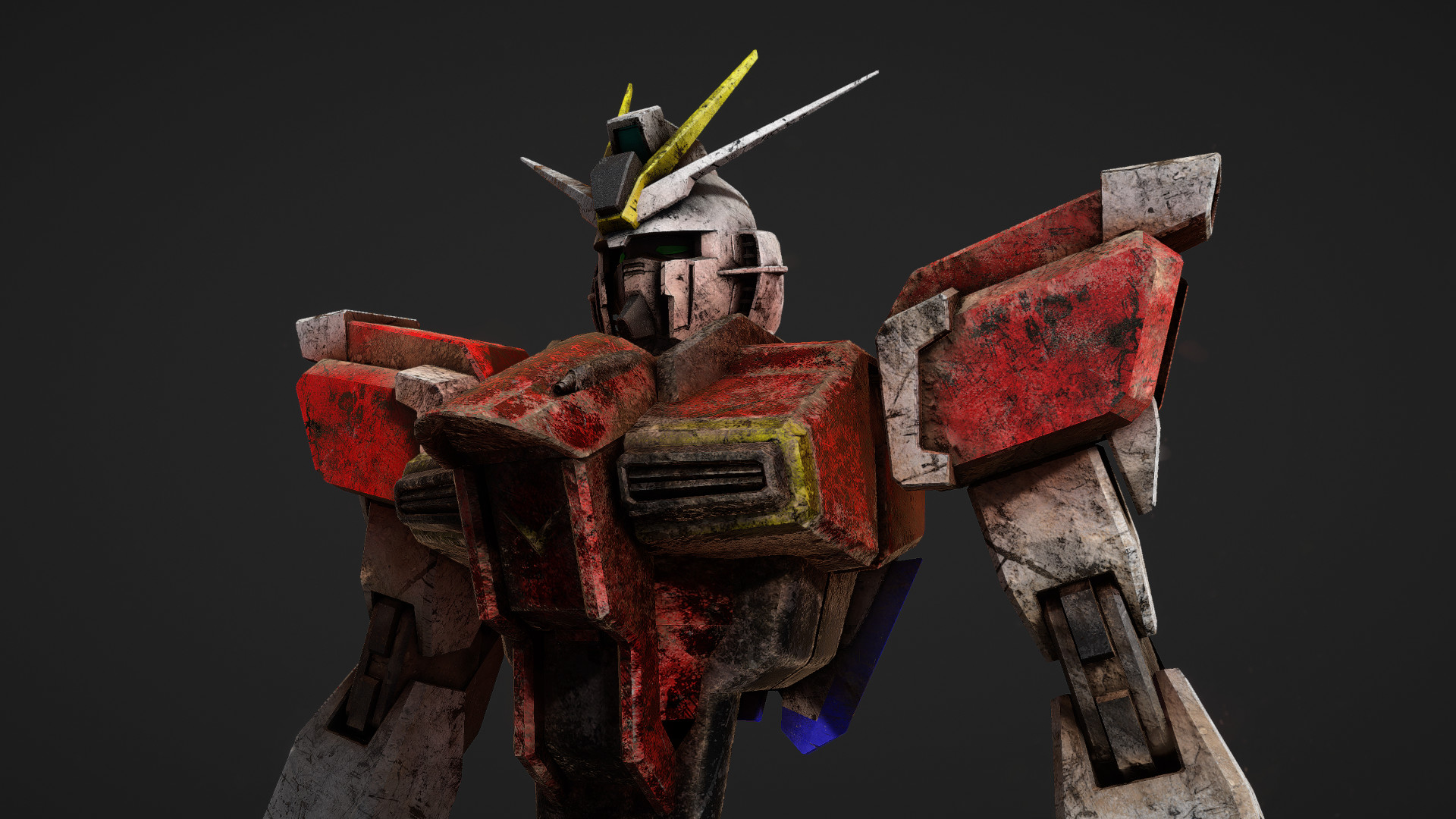 Ery Suriadi - [WIP] Zgmf-X56S Impulse gundam [Chest_flyer]