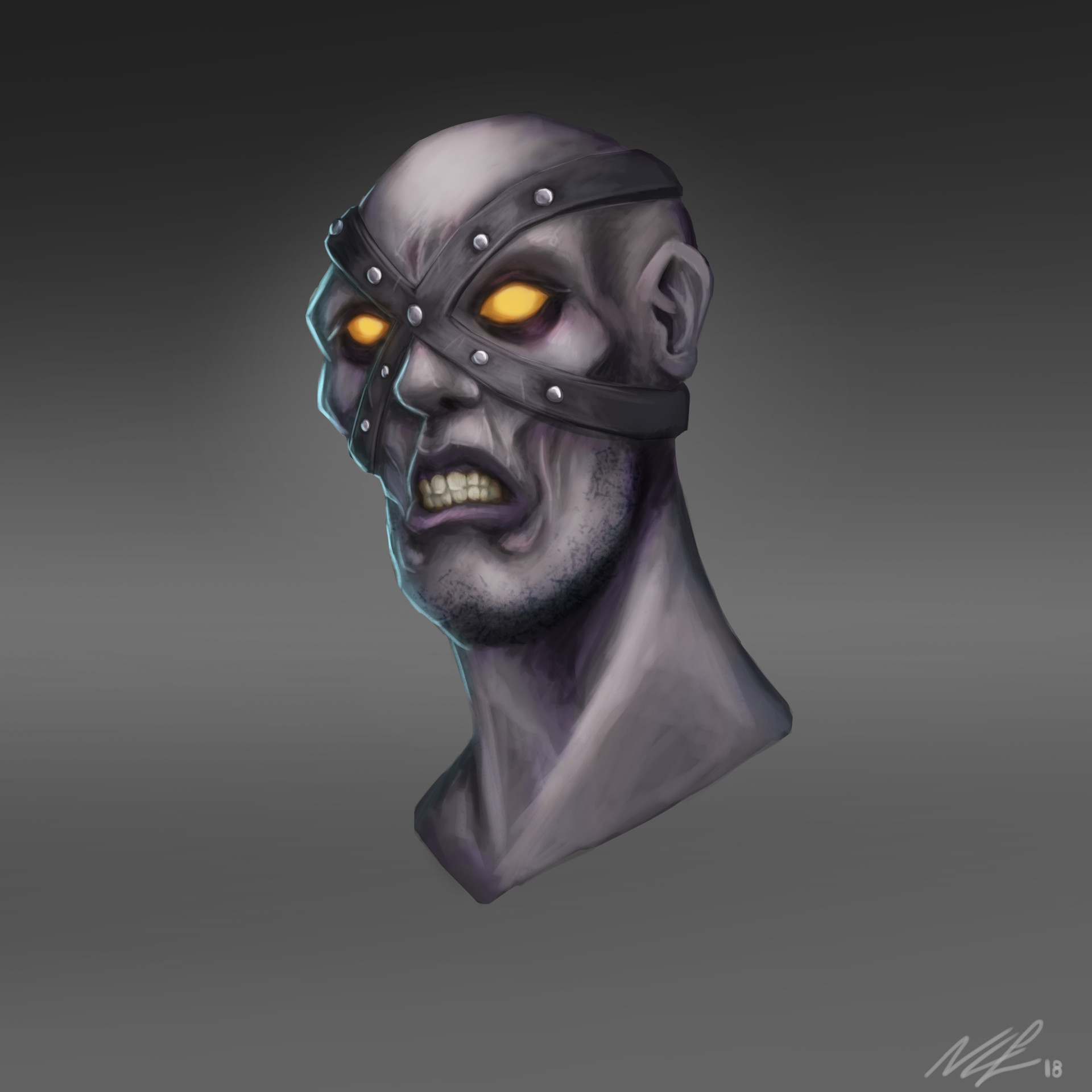 ArtStation - Undead portrait