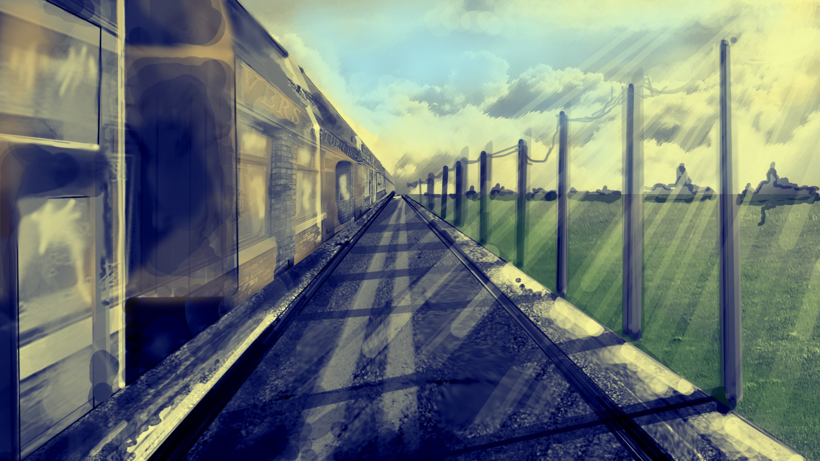 ArtStation - One Point Perspective - Colour