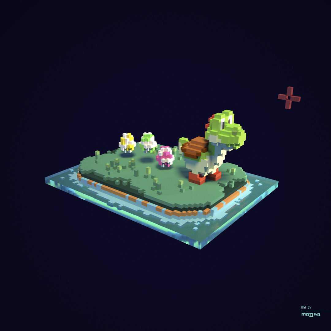 Maëva Da Silva - Voxel Dailies