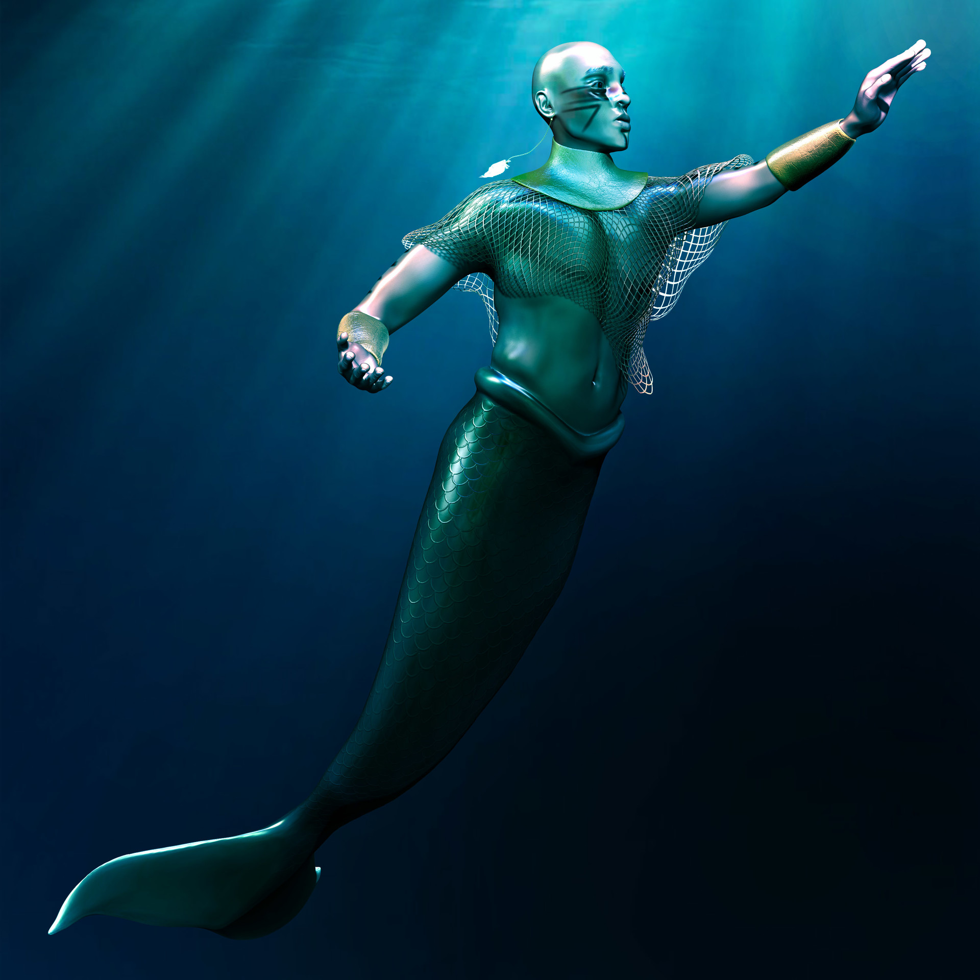 ArtStation - Mermaid.. or merman