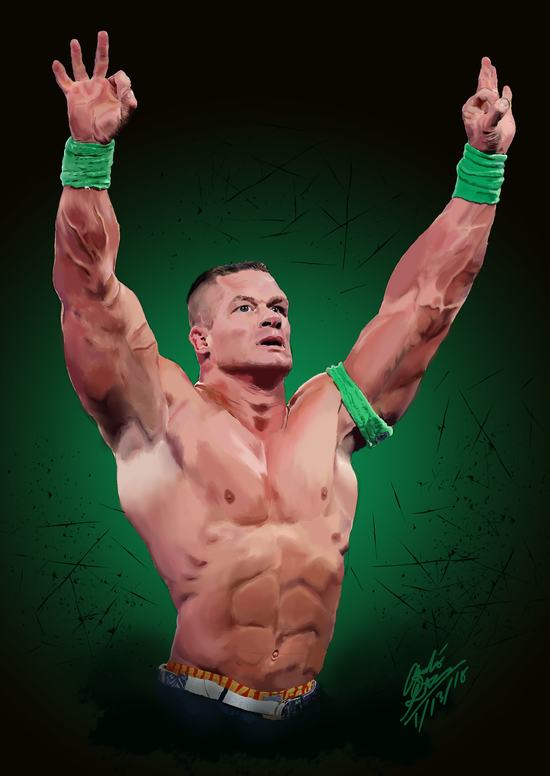 ArtStation - WWE Superstar John Cena