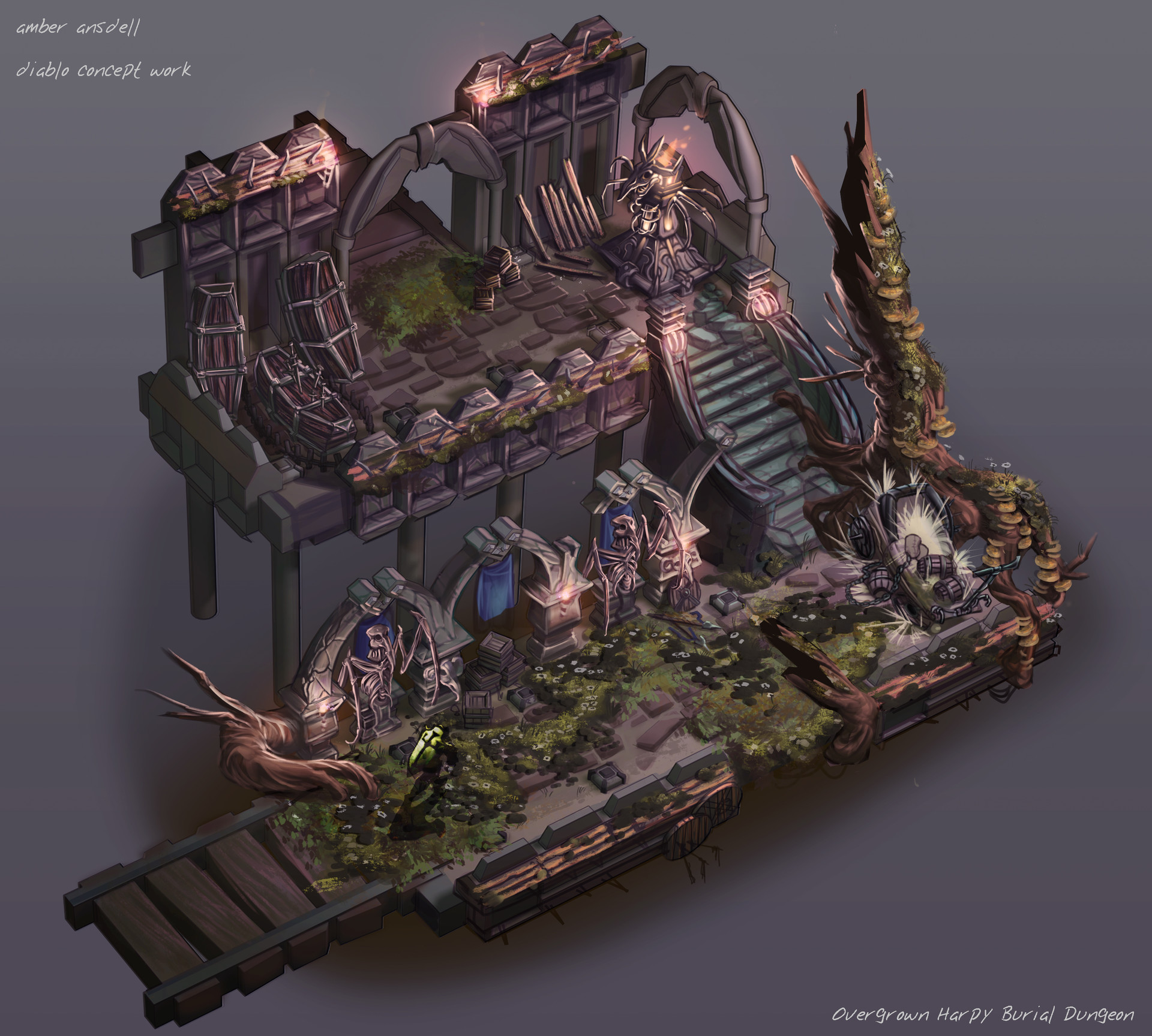 ArtStation - Harpie Dungeon