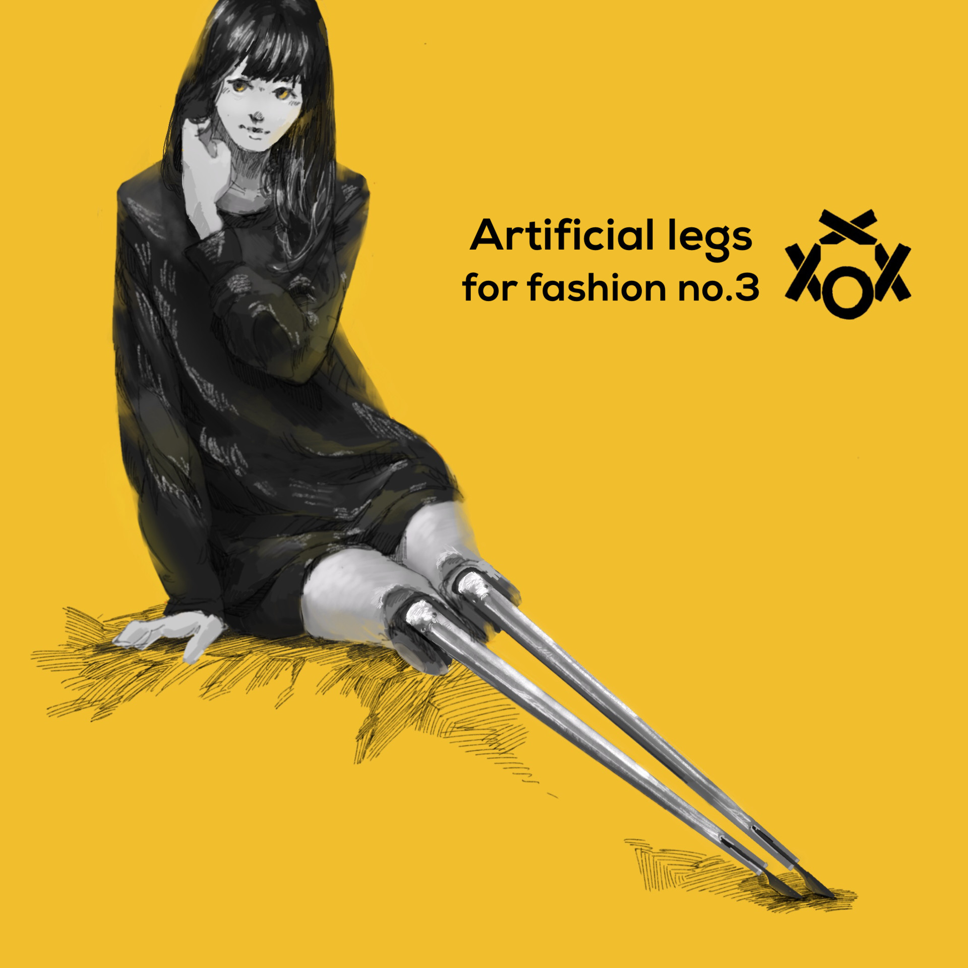 ArtStation - Artificial legs for fashion 3