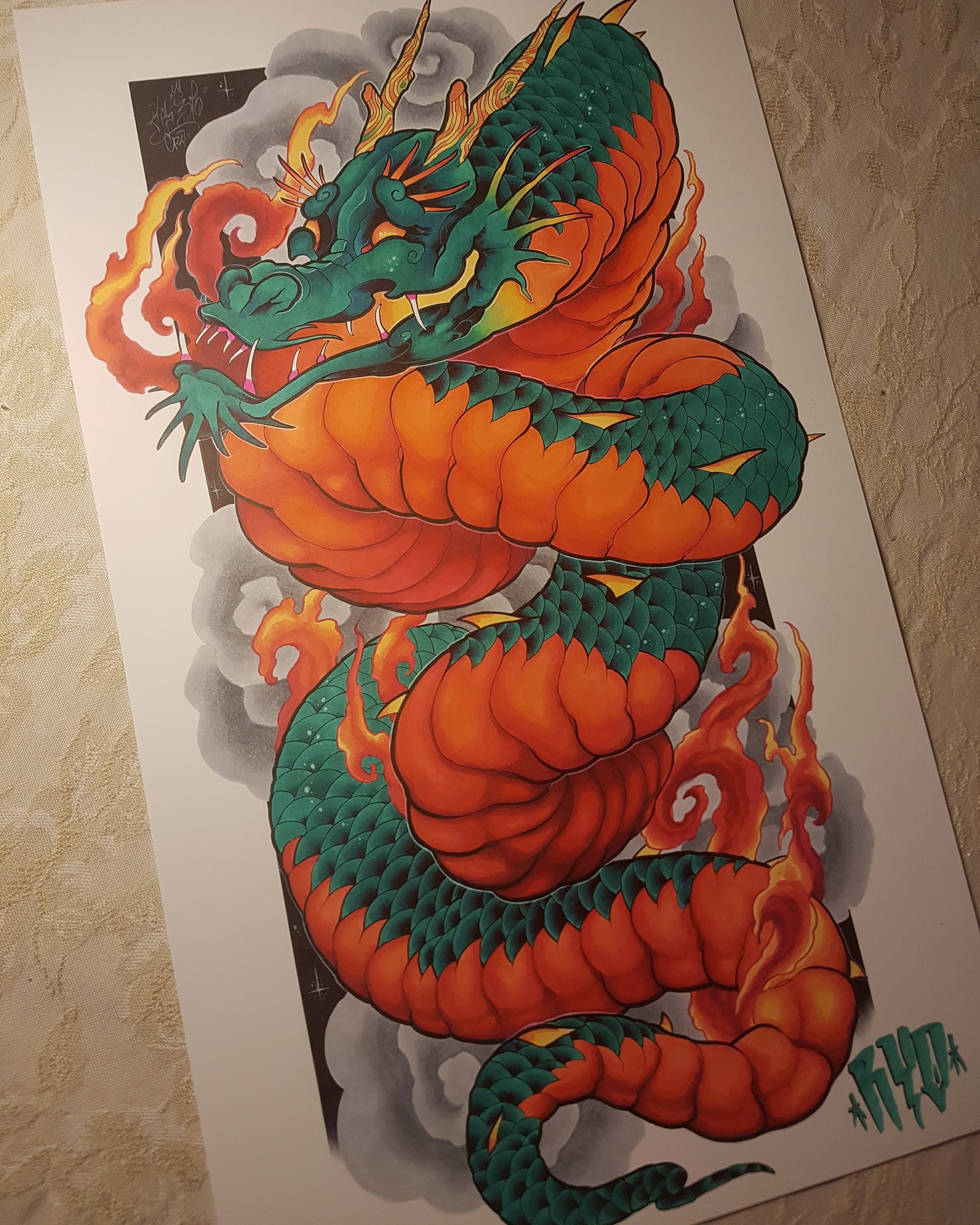 ArtStation - Stardust Dragon