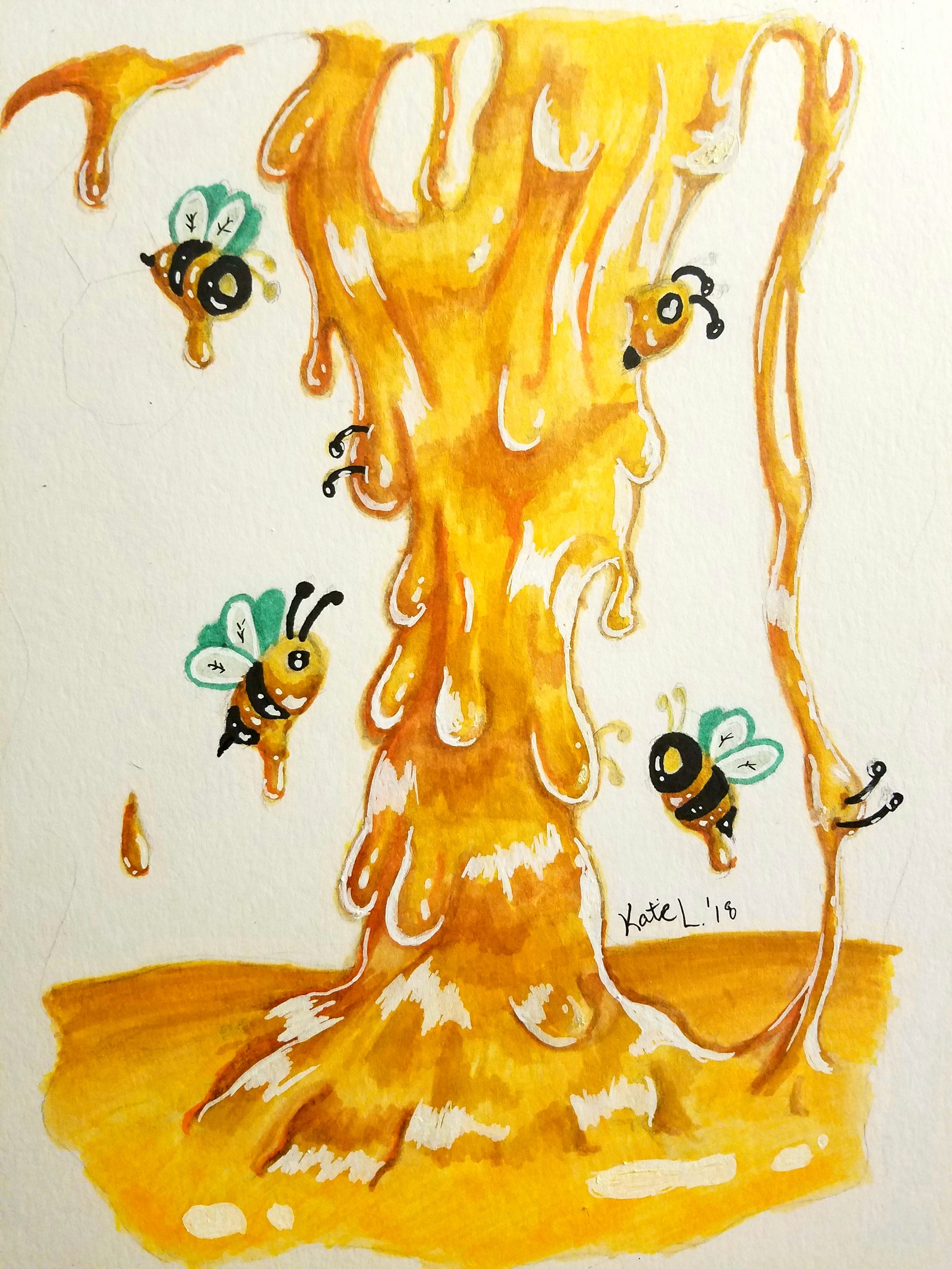 ArtStation - Honey Bees
