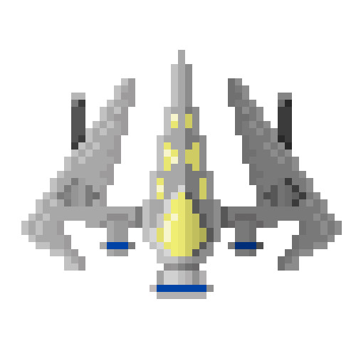 Almir Sharifullin - Gif spaceship pixelart pixel art